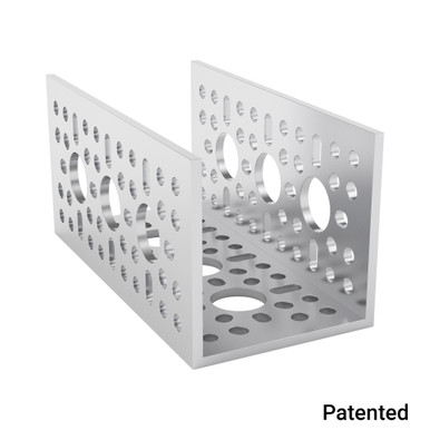 1120 Series U-Channel (3 Hole, 96mm Length) - goBILDA®