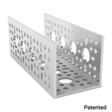 1120 Series U-Channel (4 Hole, 120mm Length) - goBILDA®