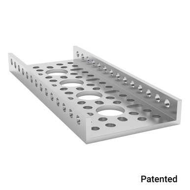 1121 Series Low-Side U-Channel (4 Hole, 120mm Length) - goBILDA®