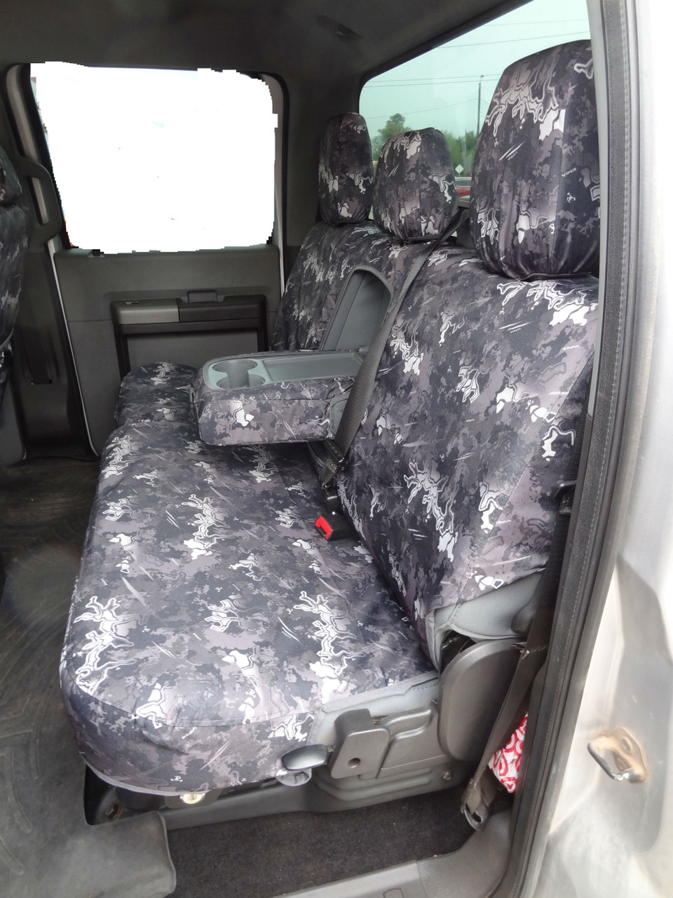 F481 2011-2017 Ford F250-F550 Super Crew Rear 60/40 Split Bench Seat ...