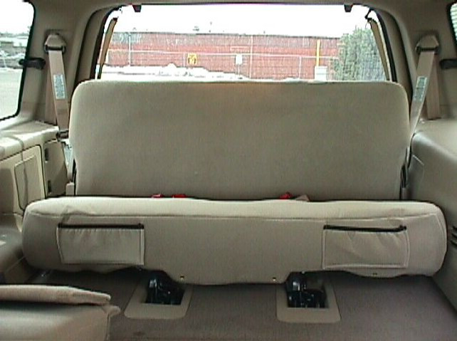 F93 2000-2002 Ford Expedition 3rd Row Rear Solid Bench Seat.