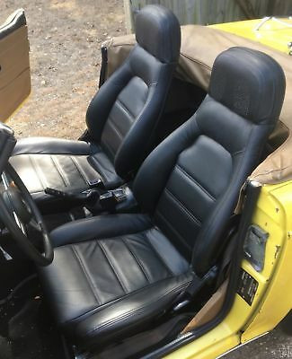 M1819 1989-1998 Mazda Miata High Back Bucket Seats with Molded Headrests