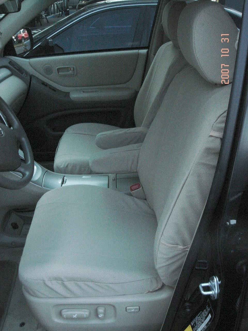 T881 2004-2007 Toyota Highlander Front Captain Chairs With Side Impact ...