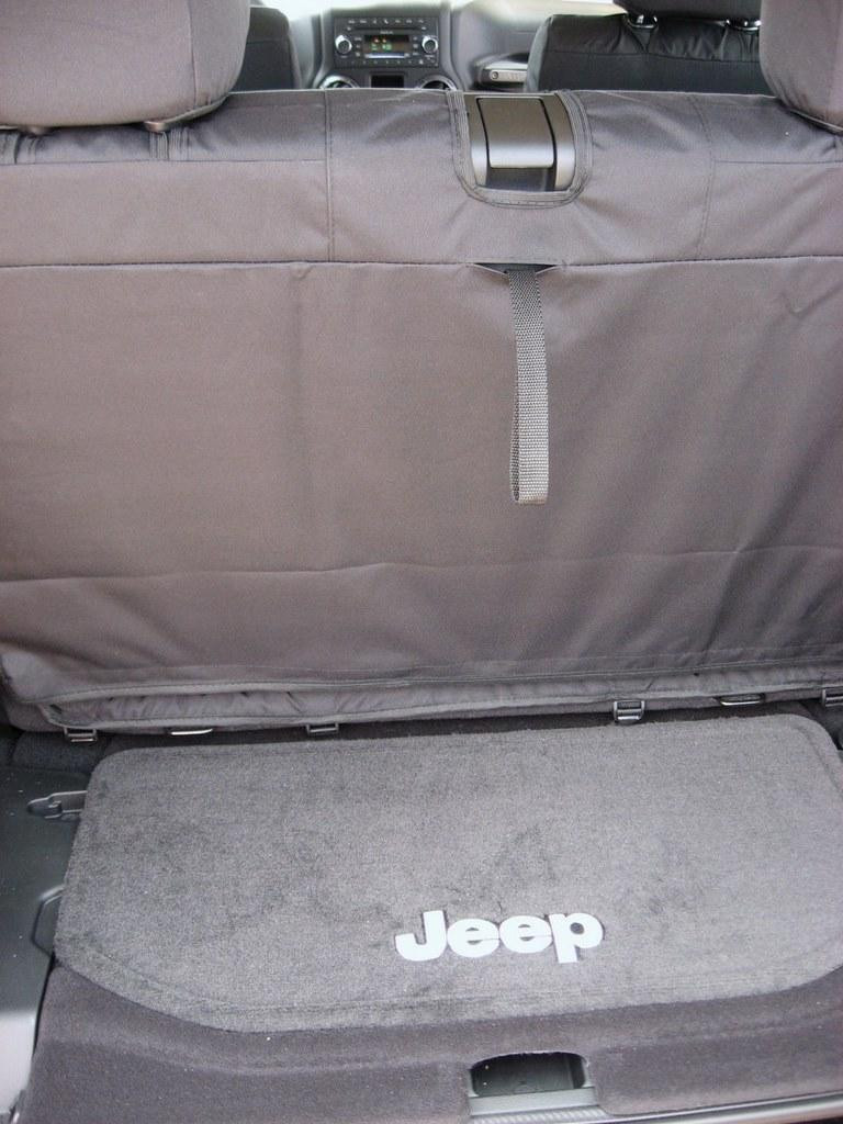 J1645 2007-2012 Jeep Wrangler Rear Bench Seat
