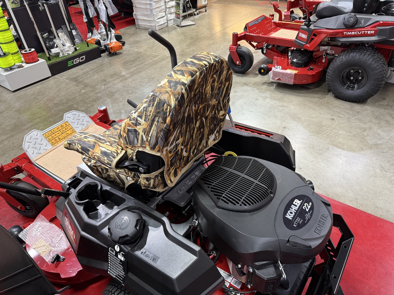 Toro TimeCutter Zero Turn mower seat covers