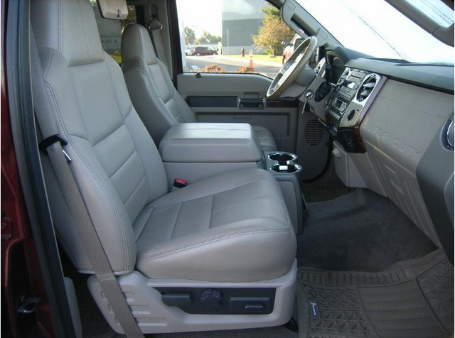 FD4 2004-2010 F250-F550 Front and Back Seat Set. Front High Back Bucket ...