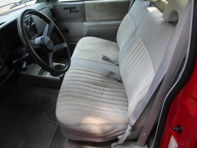 1992-1993 Chevy S10 Solid Bench Seat With Adjustable Headrests
