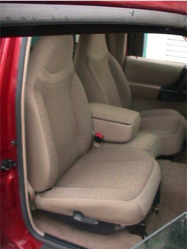 F277 1998-2001 Ford Ranger 60/40 Split Bench with Molded Headrests and ...