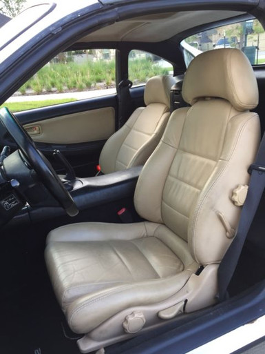 T671 1991-1993 Toyota Mr2 Coupe Exact Fit Seat Covers For Front Low ...