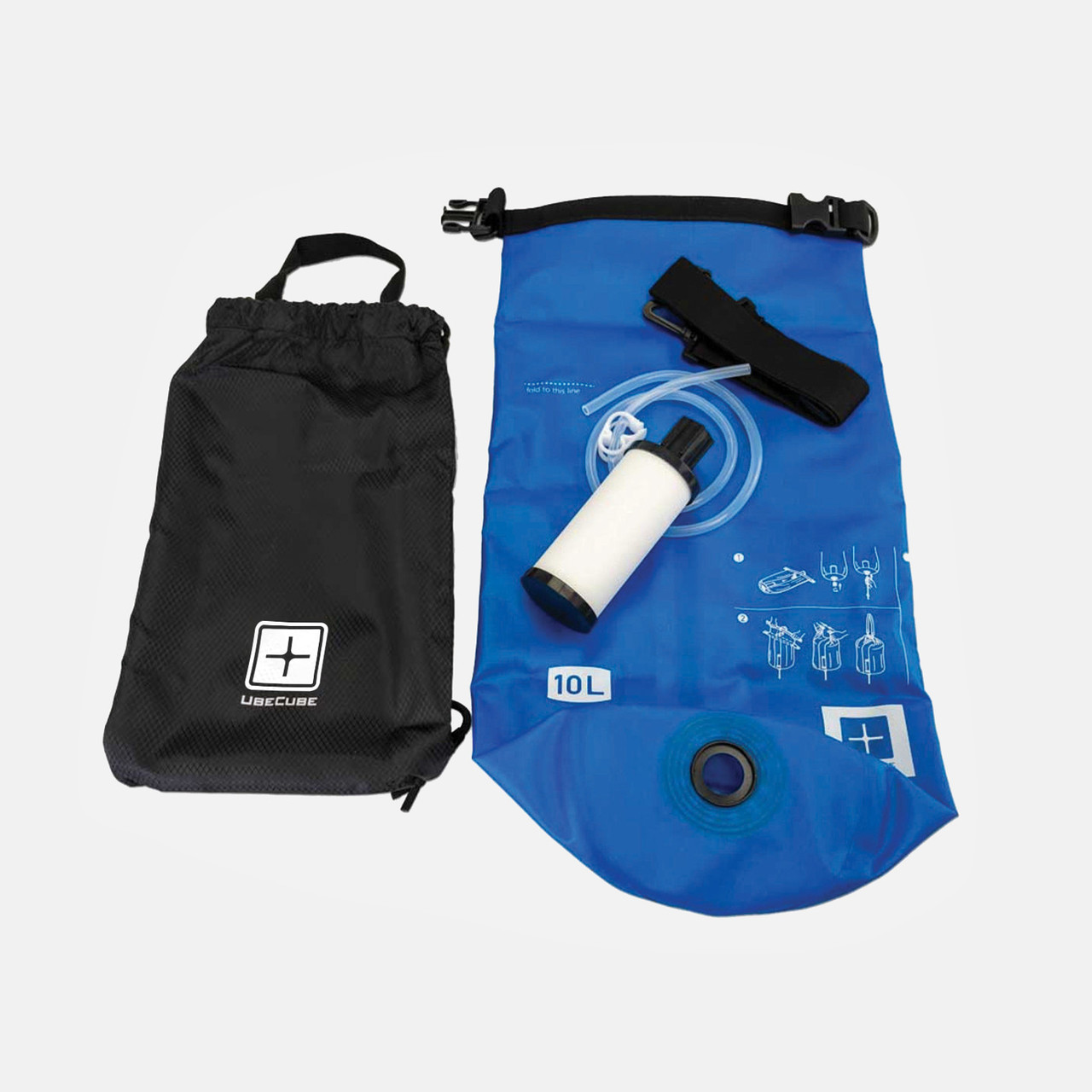 UbeCube™ Gravity Water Filter | 10L Portable Bag
