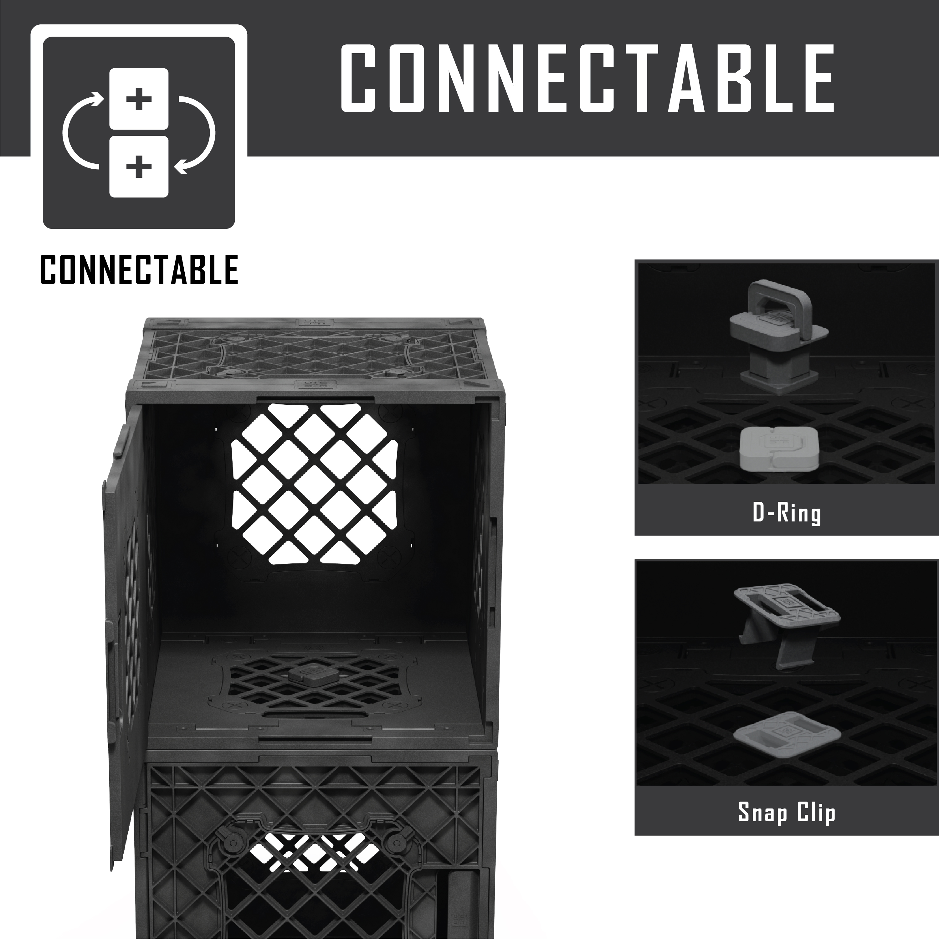 UbeCube™ System Feature: Connectible - UbeCube