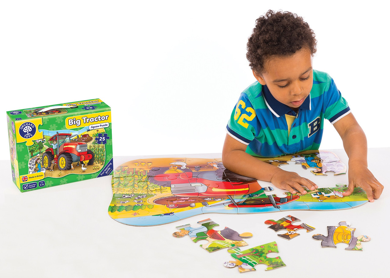 Big Tractor Puzzle - Every Educaid