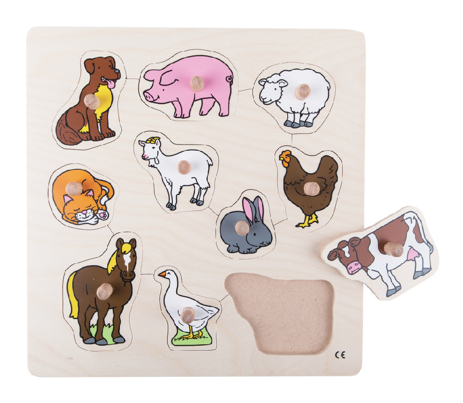 Farm Peg Puzzle - Every Educaid