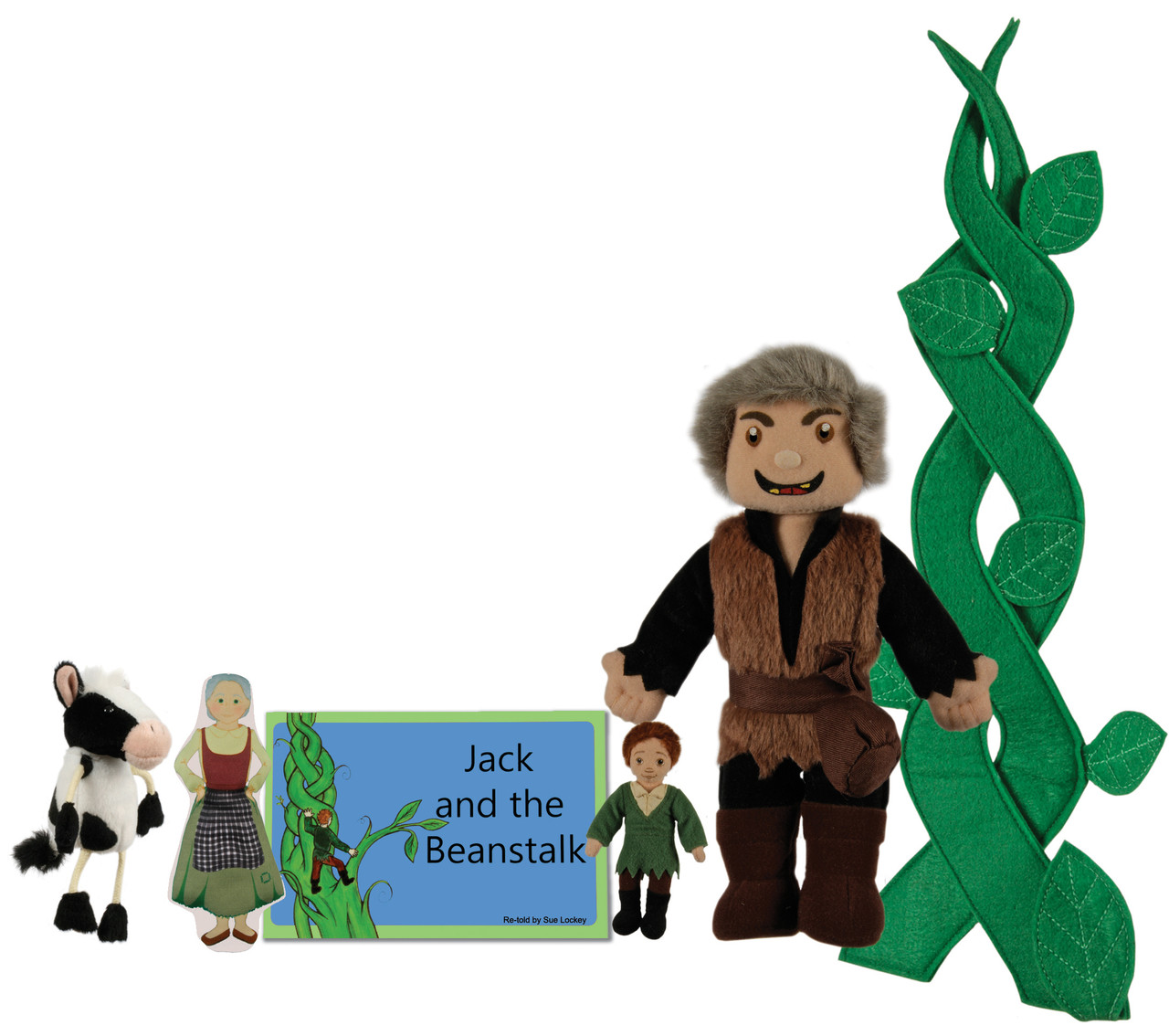 Jack and the Beanstalk Book and Puppet Set - Every Educaid
