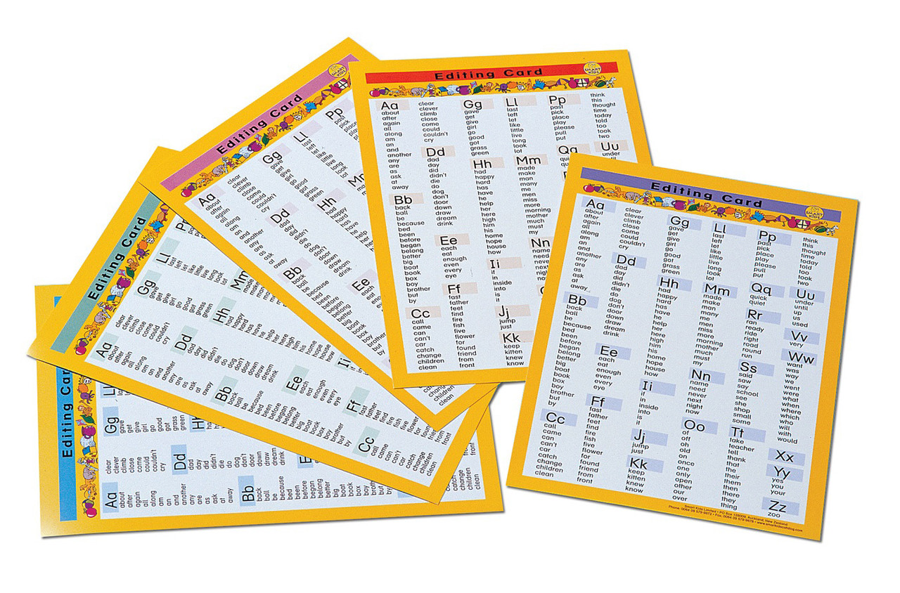 Editing Cards - Every Educaid