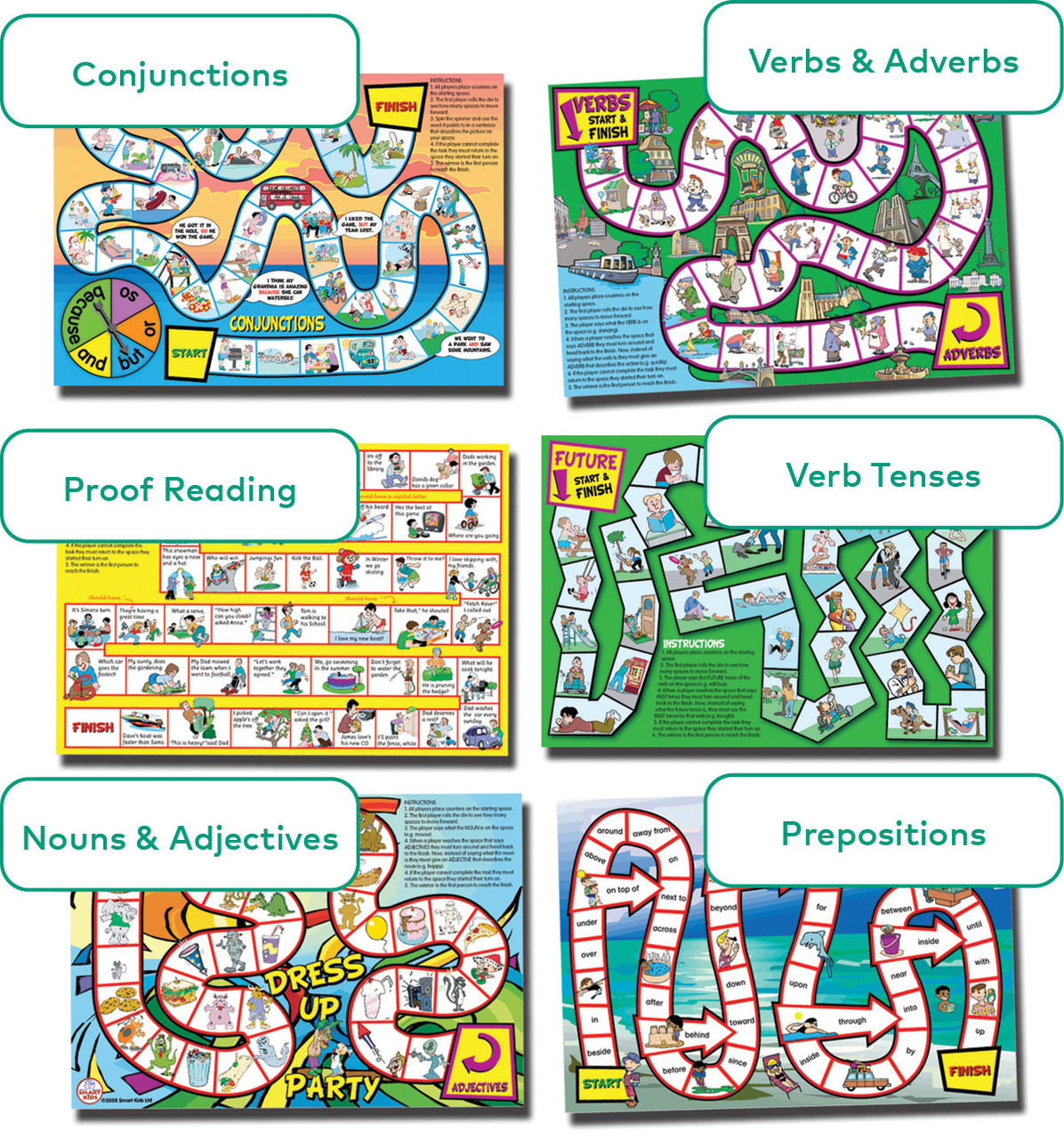 6 Language Development Board Games - Every Educaid