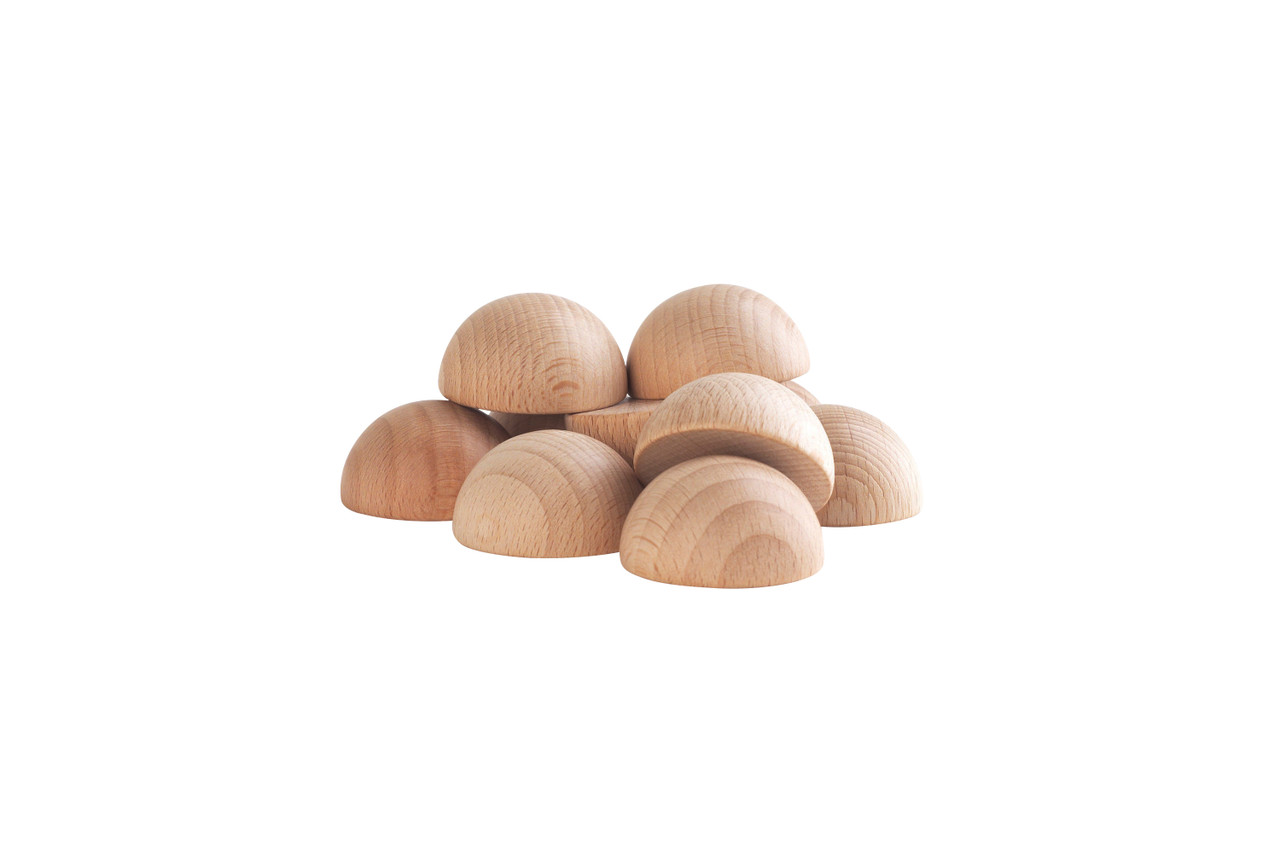 Beech Wood Semispheres - Every Educaid