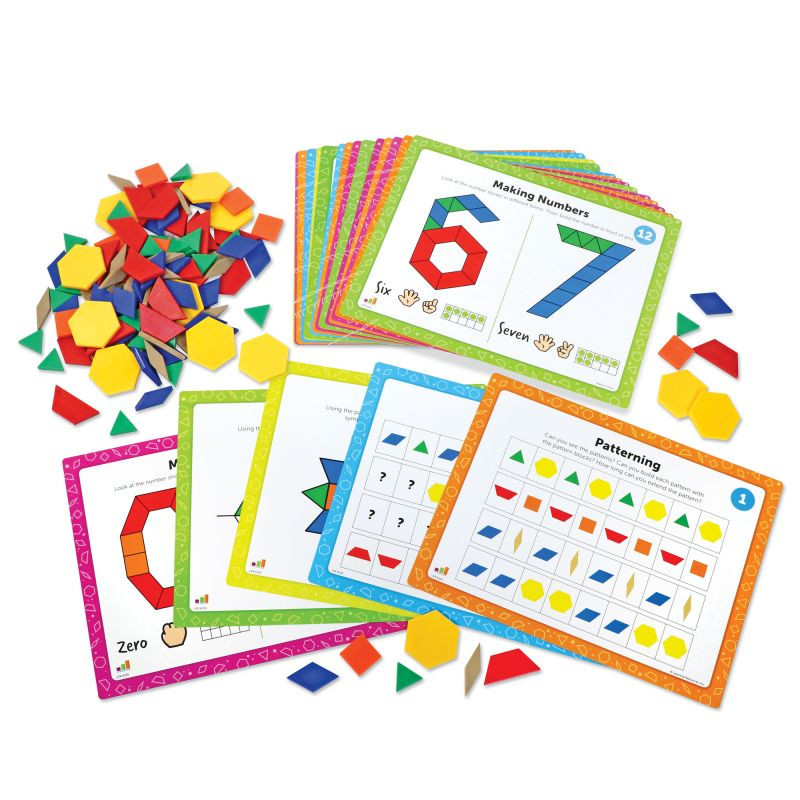 Pattern Block Math Activity Set - Every Educaid