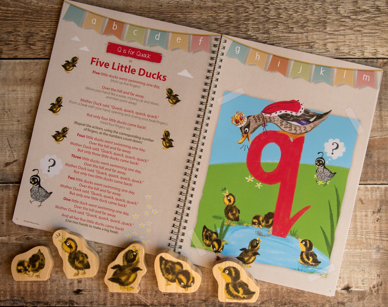 Alphabet Rhyme Time Characters - Set 1 - Every Educaid