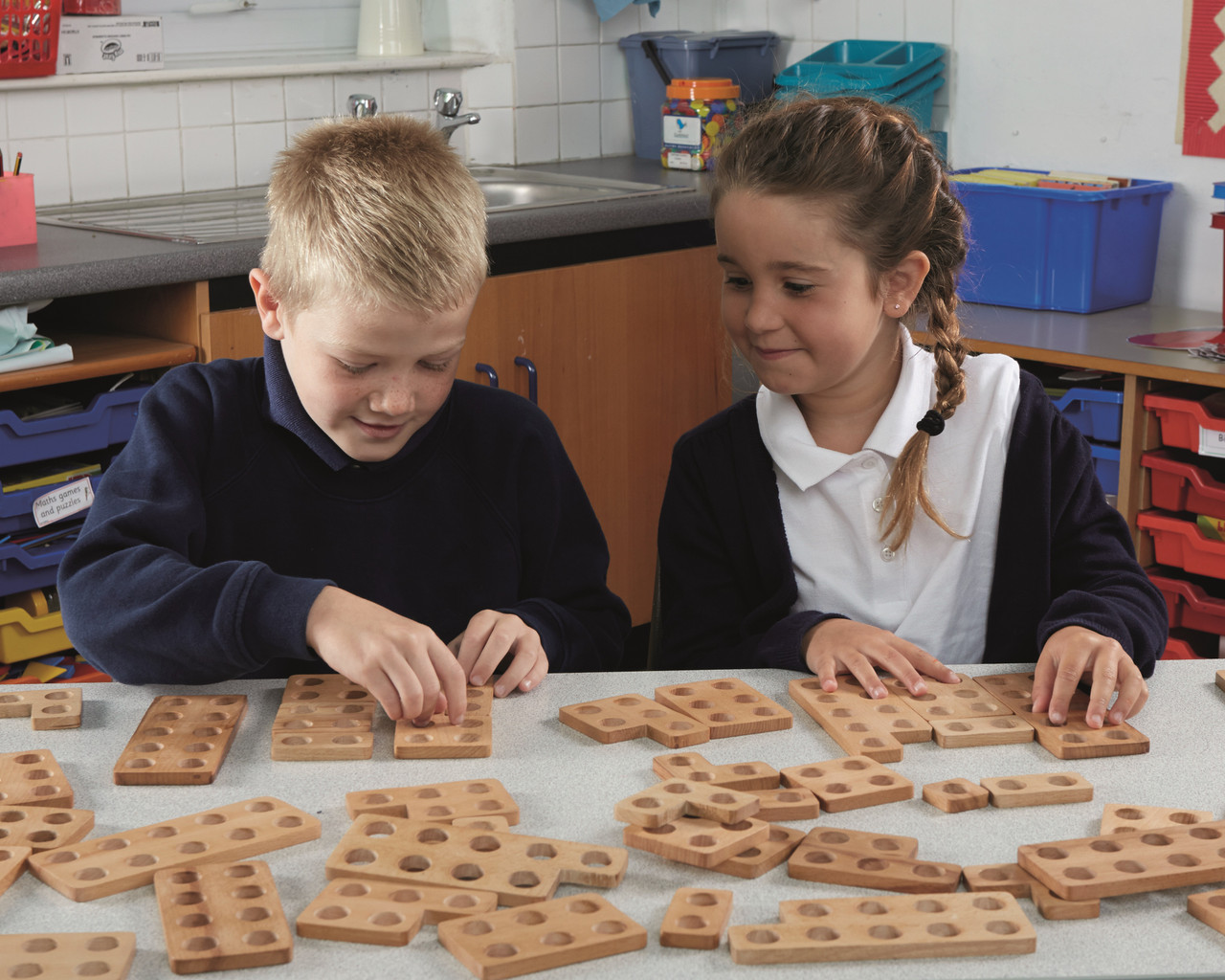 Wooden Number Frames Class Set - Every Educaid