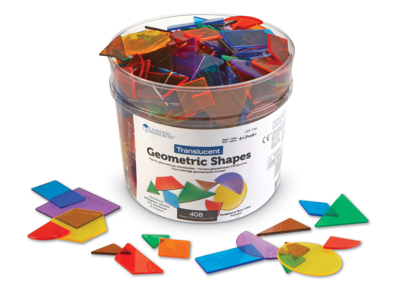 Translucent Geometric Shapes - Every Educaid