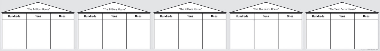 Senior Place Value Houses - Every Educaid