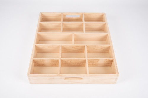 Wooden Sorting Tray - 14 Way - Every Educaid