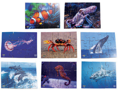 Sea Creatures Puzzle Set 2 - Every Educaid