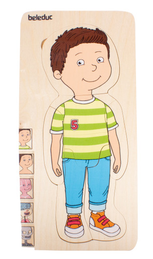 Boy Layer Puzzle - Every Educaid