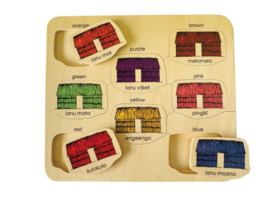 Tongan/English Colours Puzzle - Every Educaid