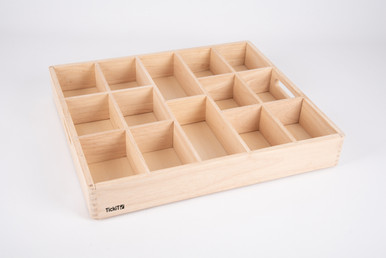 Wooden Sorting Tray - 14 Way - Every Educaid