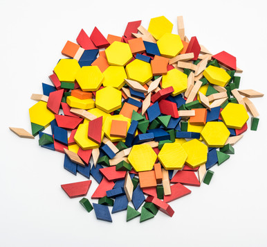 Wooden Pattern Blocks - Every Educaid