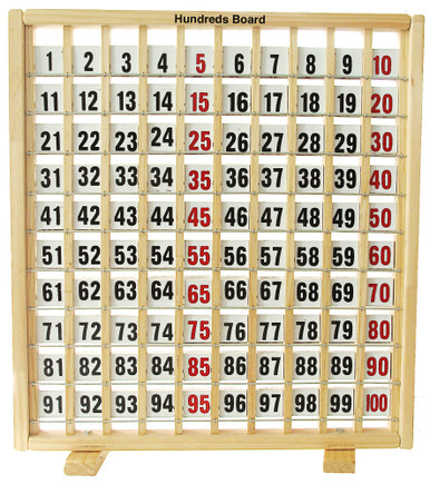 Wooden Hundreds Imaging Board - Every Educaid