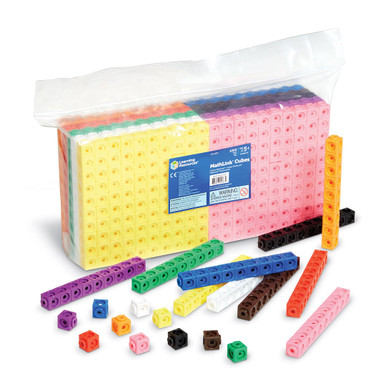 Mathlink Cubes, Set of 1000 - Every Educaid