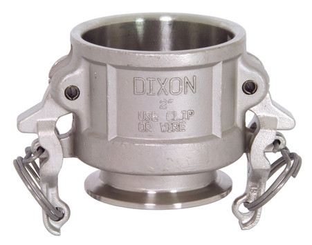 Coupler X Clamp End - Sanitary Stainless Valves & Fittings