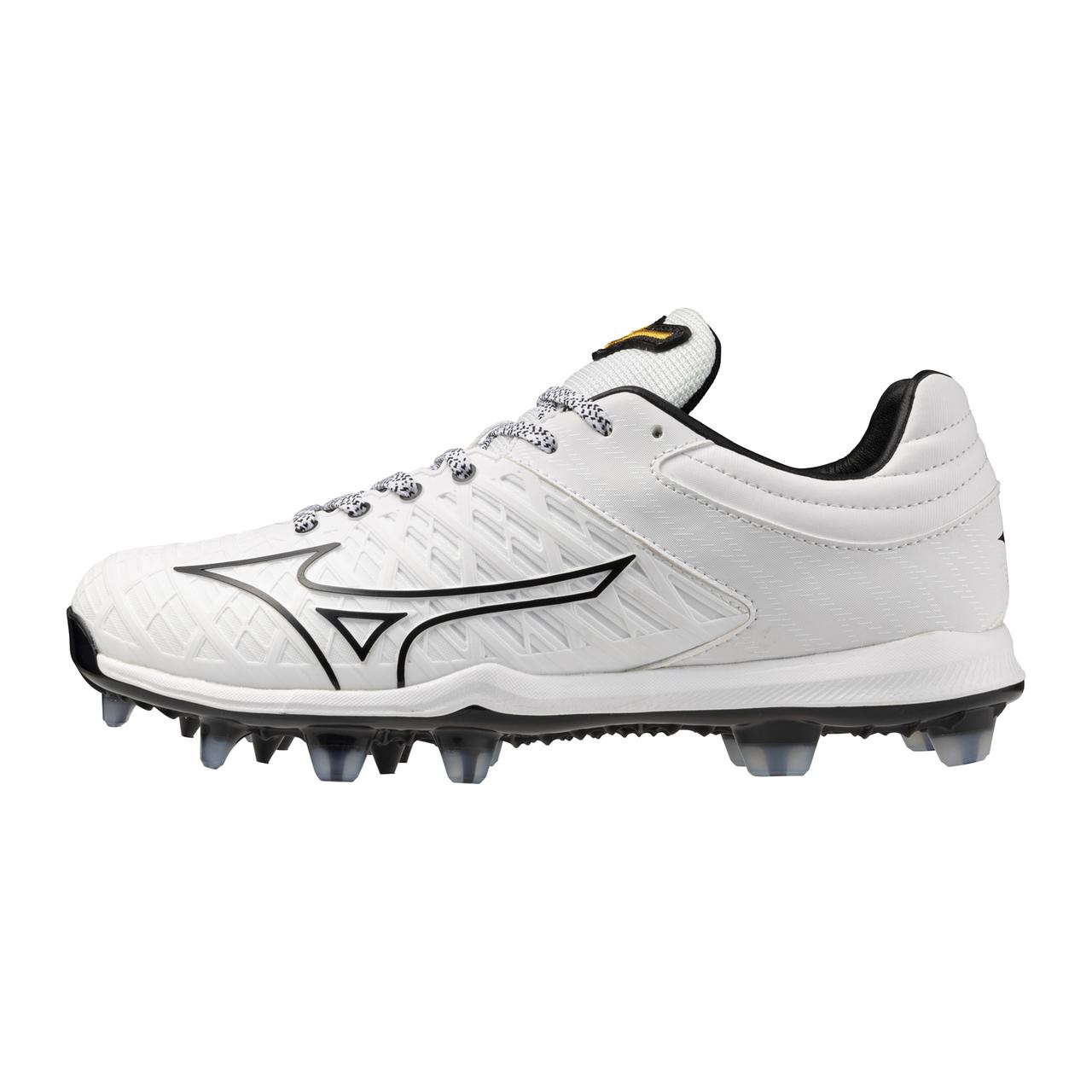 Mizuno 9 Spike Swift 8 Low Women s Metal Fastpitch Softball Cleat Softball Size 8 White Rose Gold