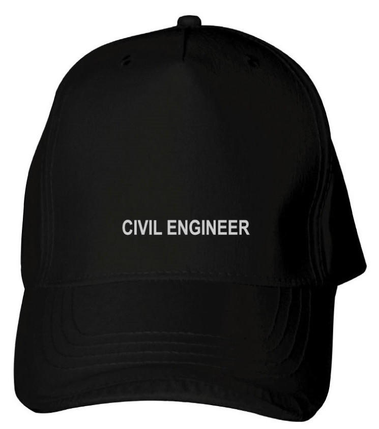 Reflective ProTitle baseball cap - Civil Engineer