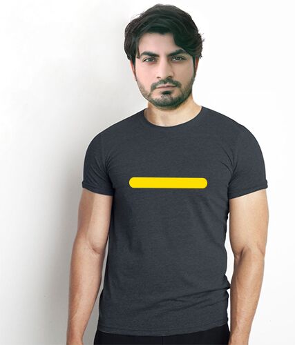 Horizontal Bar Rounded Ends - Reflective - Yellow