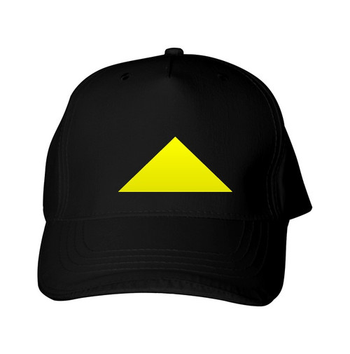 reflective baseball cap - Triangle - Yellow