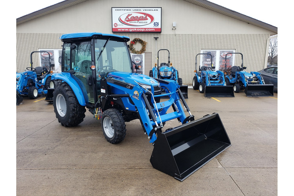 LS Tractor MT226HEC - 24.6HP Yanmar Diesel with Heat/AC & Front Loader ...