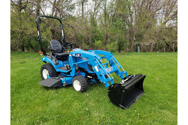 LS Tractor MT125 w/ 60'' Mid Mount Mower