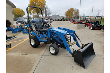 LS Tractor MT122 - 21.5HP Yanmar Diesel -4x4- w/ Front Loader & Versa ...