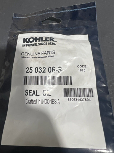 Genuine OEM Kohler Oil Seal (25 032 06-S)