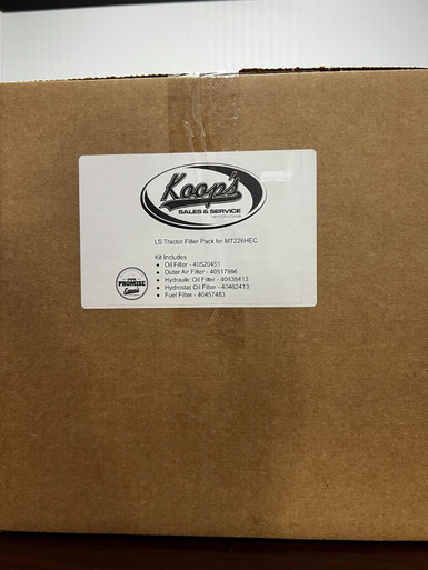 Genuine OEM LS Tractor Filter Pack For MT226HE W/ A Cab (226HECFP ...