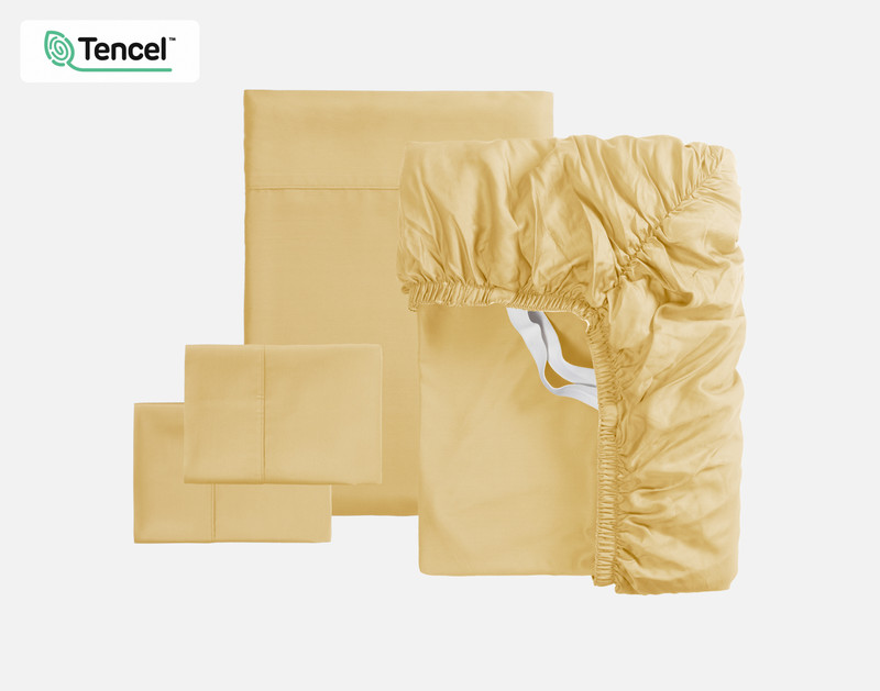 BeechBliss TENCEL™ Modal Sheet Set - Sun Shower | QE Home