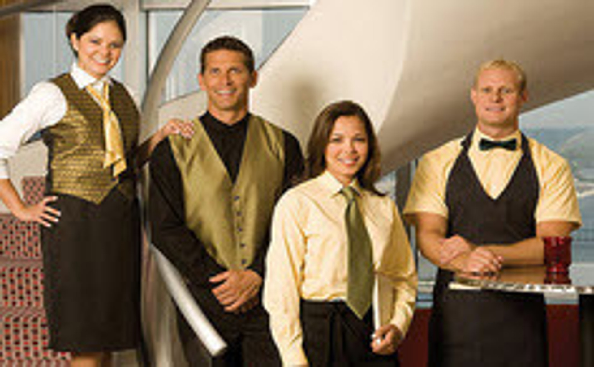 Wait Staff Uniforms and Restaurant Server Outfits