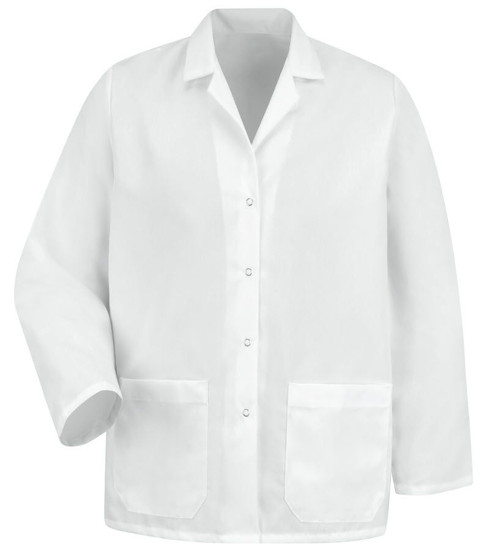 Women's Snap-Button Lab Coats - SharperUniforms.com
