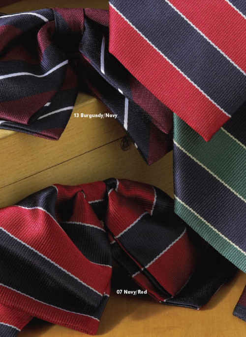 Rep Stripe Tie|Pinstripe Ties|SharperUniforms.com