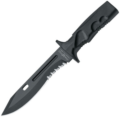 Fox Leonida Black Bohler N690 Black Forprene Fixed Bayonet SKU ...