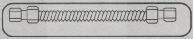 Fire Magic 3034 60 Inch-7/8 Outside Diameter Stainless Flex Connector ...